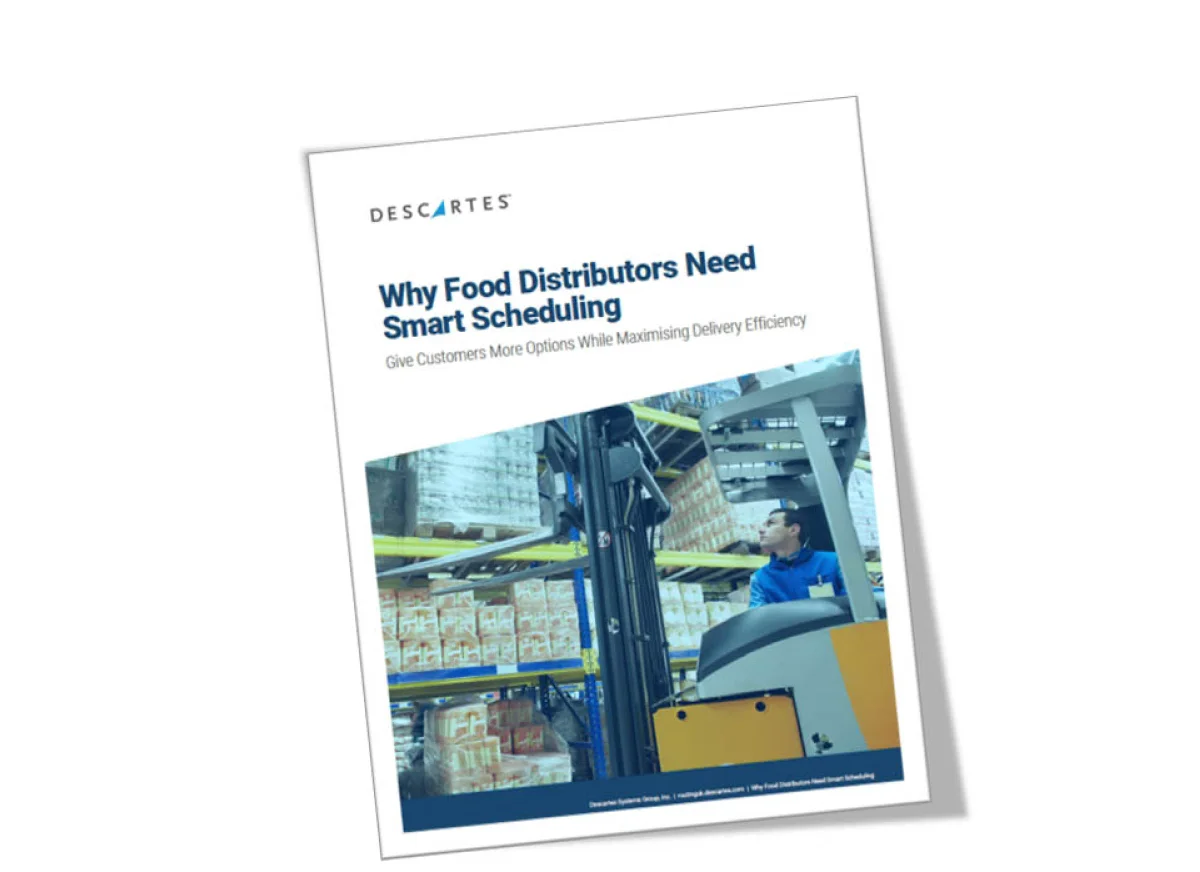 White paper – Smart scheduling for food distributors