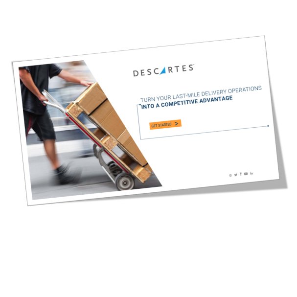 Understanding and improving last-mile delivery | Descartes Routing UK