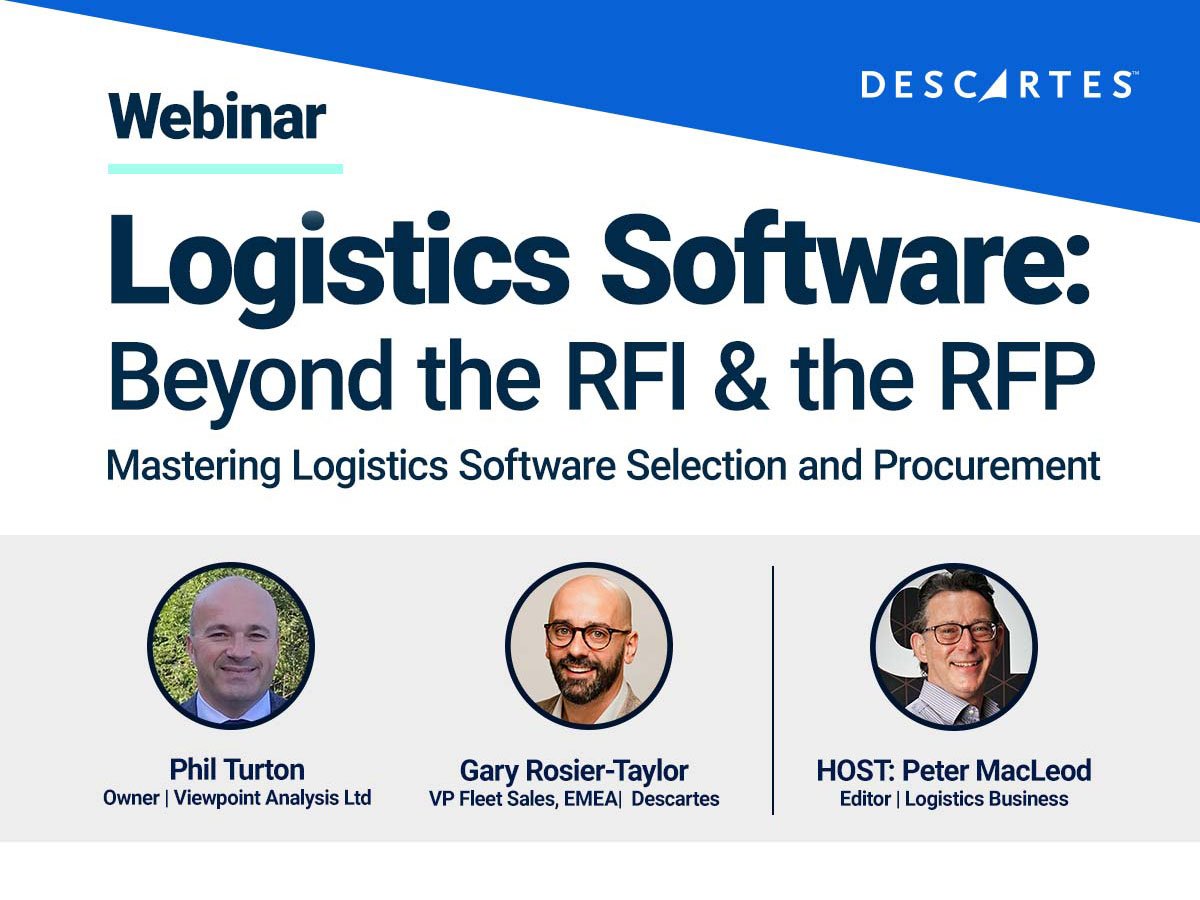 Webinar - Logistics Software: Beyond the RFI and the RFP